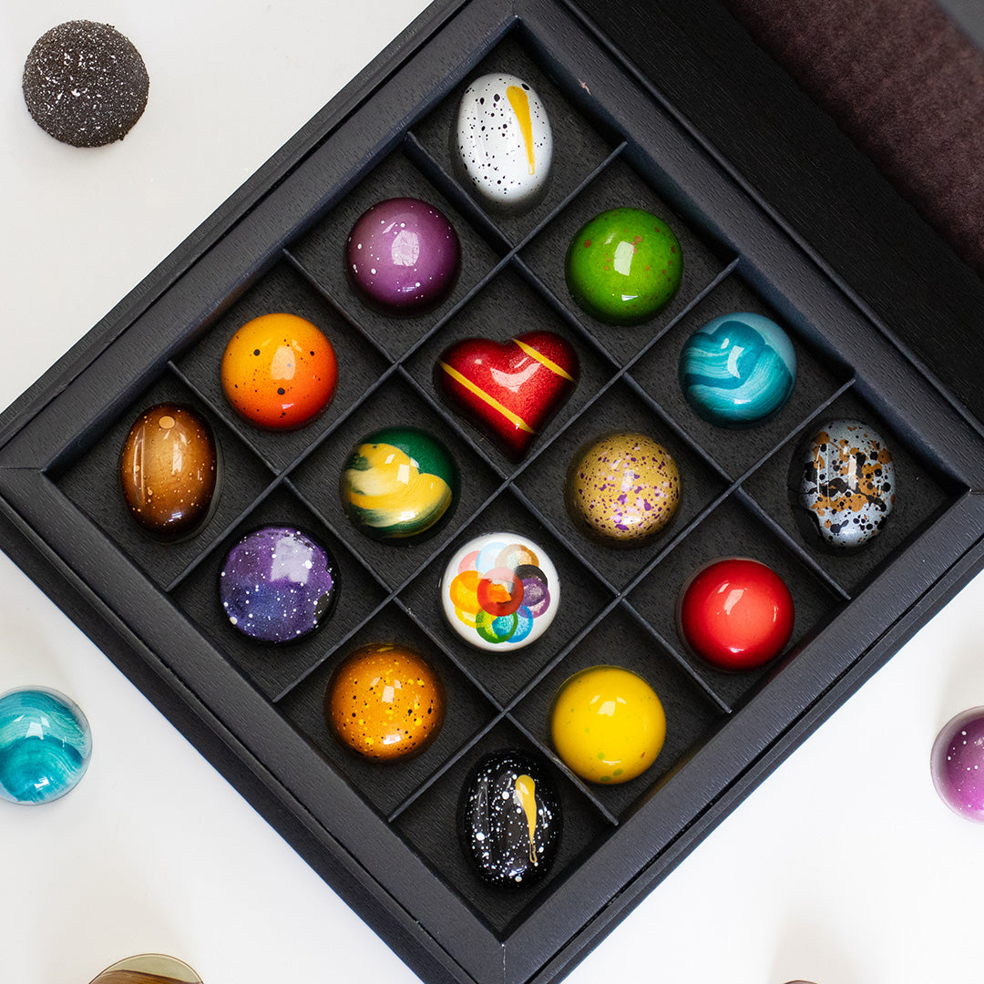 Build Your 16-Piece Box – Mostly Chocolate